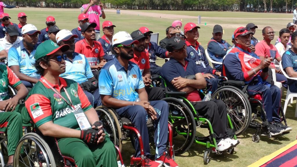 Vadodara hosts first official International Wheelchair Cricket ...